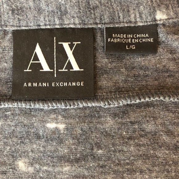 Armani Exchange | Shirts | Armani Exchange Aix Polo Tshirt | Poshmark